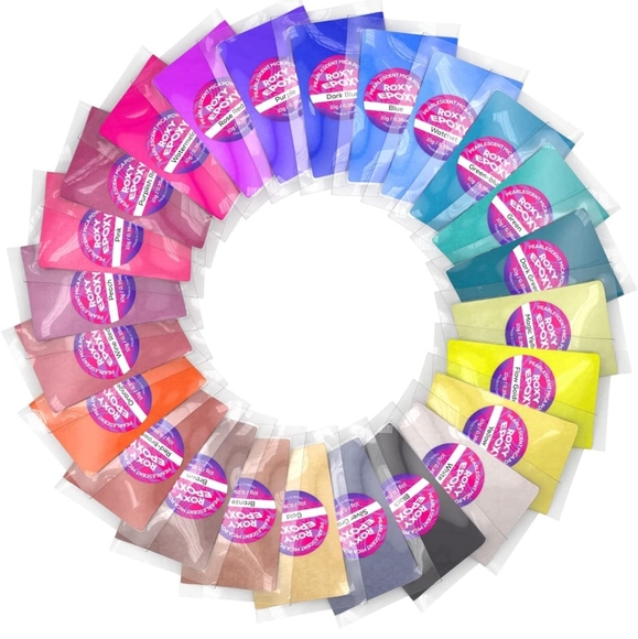 Office | Roxy Epoxy Mica Pigment Powder 24 5g Packs | Poshmark